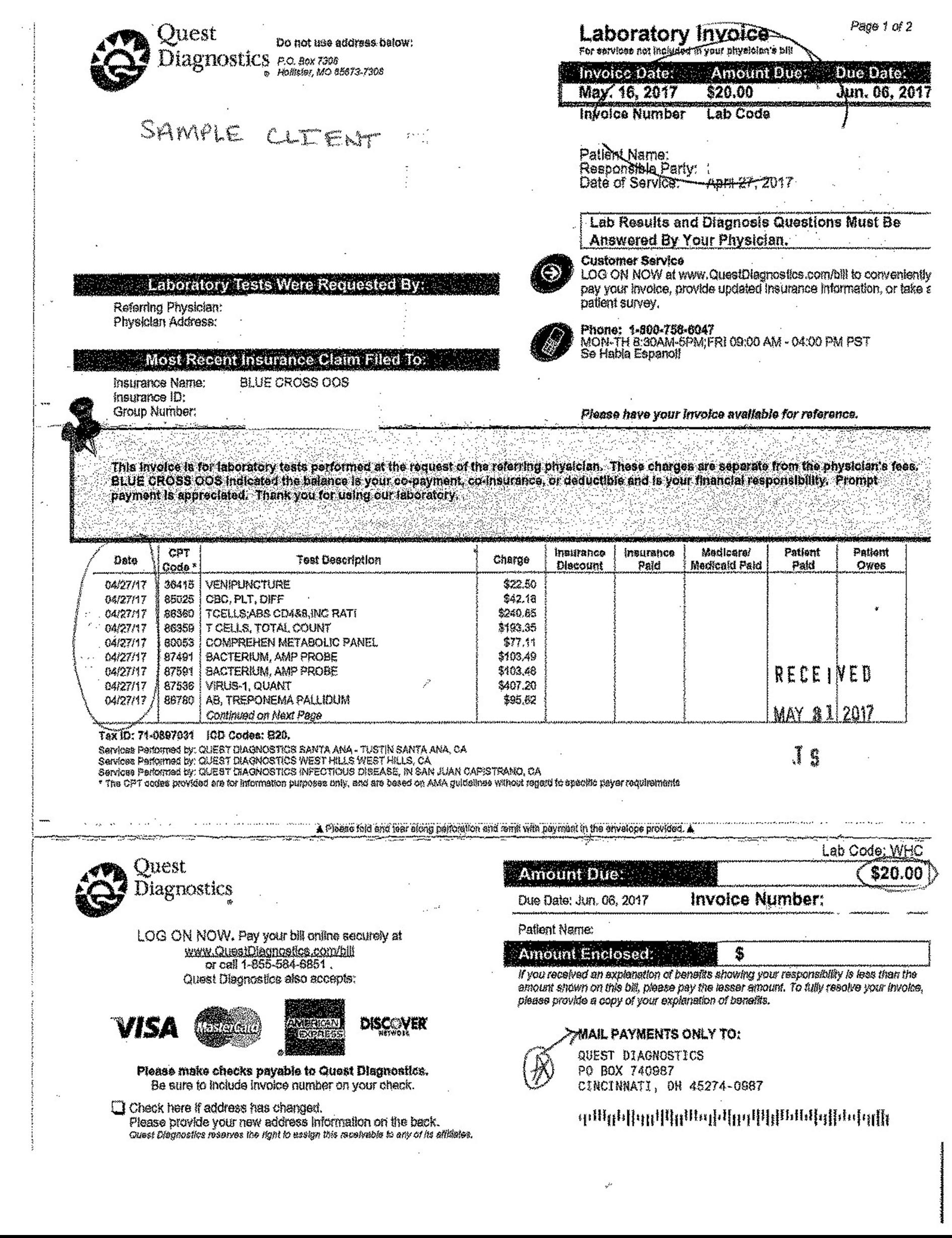 OA ADAP MPPP Medical Out of Pocket Program